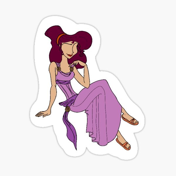 "Meg " Sticker for Sale by EmagineStickers | Redbubble