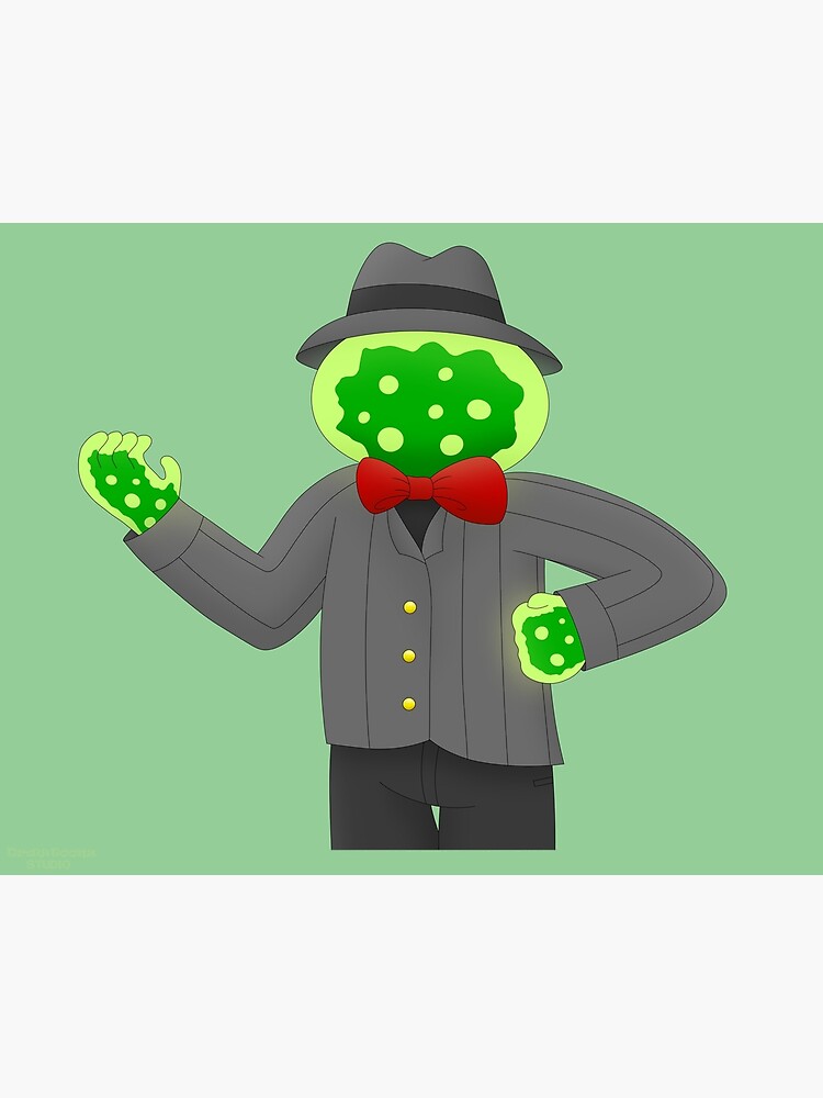 "Nuclear Slime Mobster" Poster by DrawtoonzStudio | Redbubble