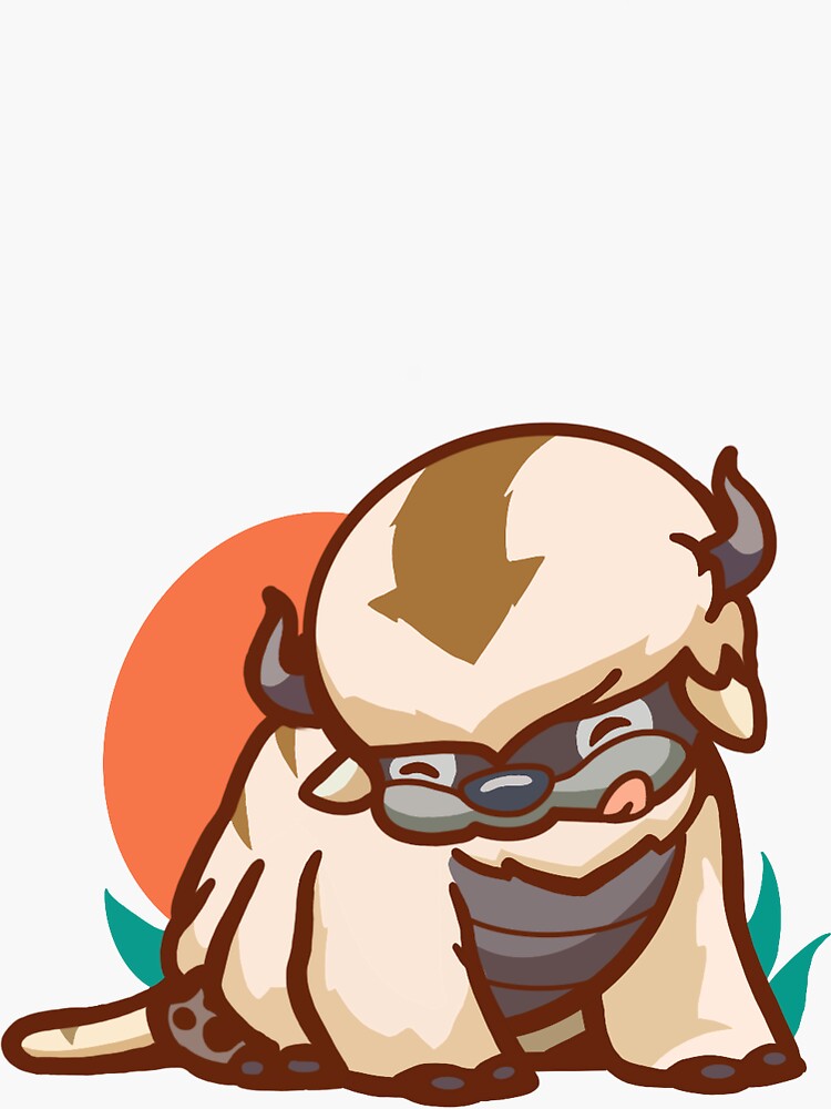 "Avatar Appa" Sticker for Sale by Blaise731 | Redbubble