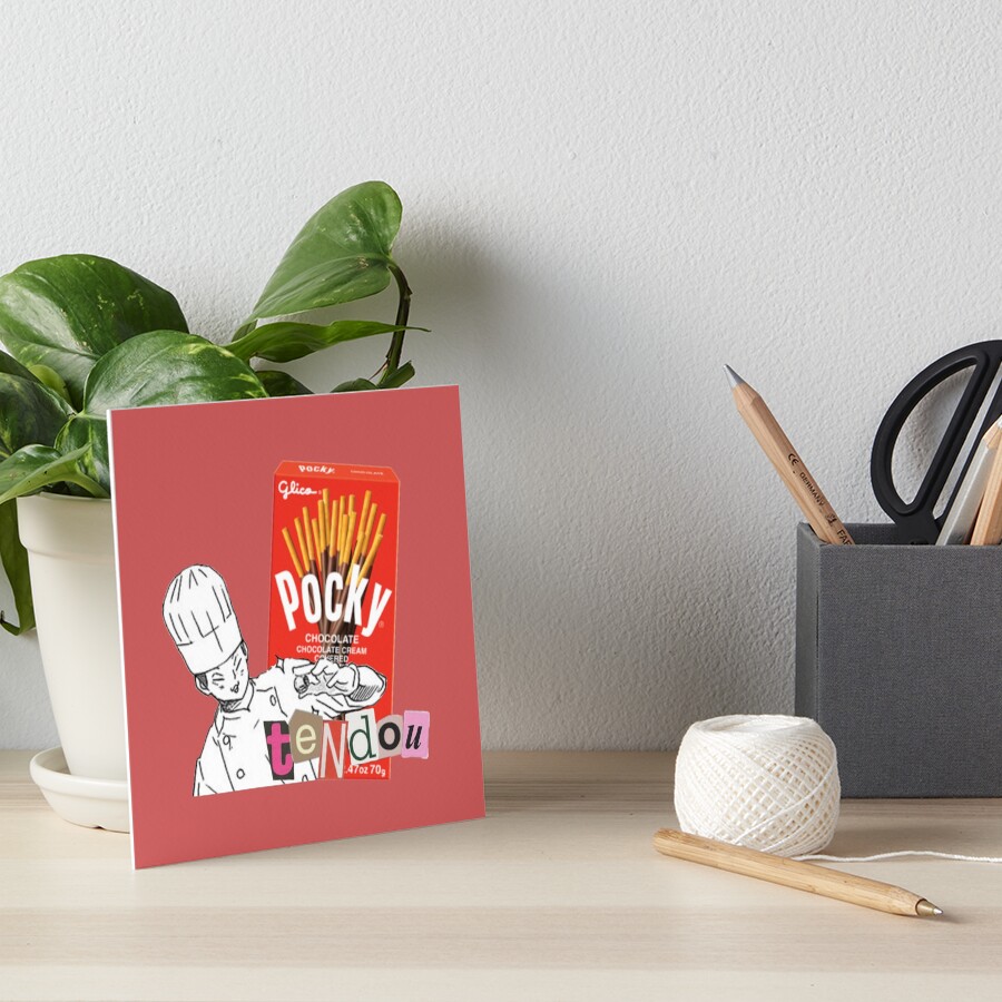 Tendou Satori Time Skip Art Board Print By Aesthetictsukki Redbubble