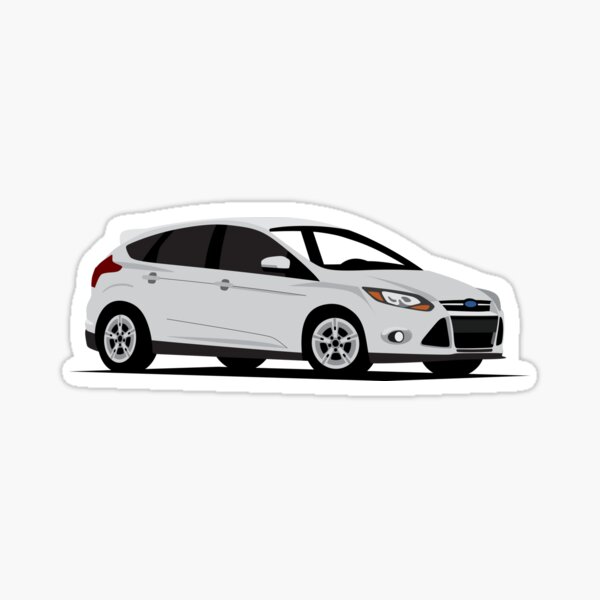 "Ford Focus" Sticker for Sale by Doug1234 | Redbubble
