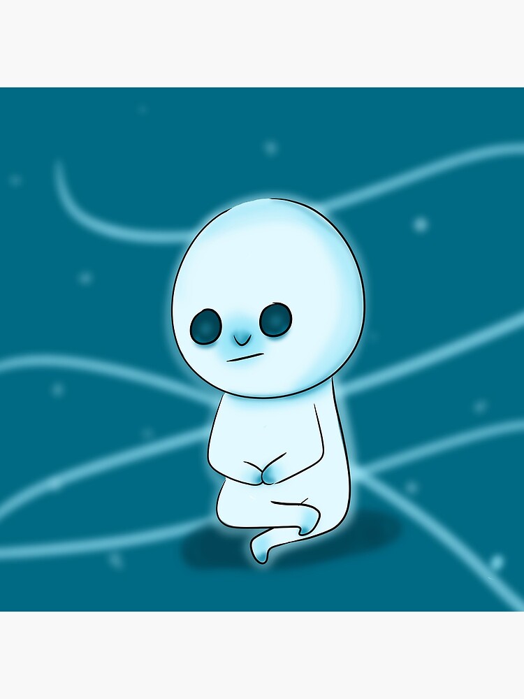 "The Sad Spirit Ooni" Poster by KiwiLily | Redbubble