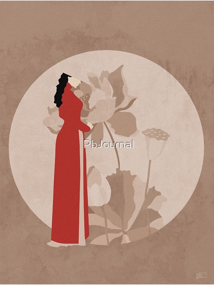 "Ao Dai " Art Print for Sale by PbJournal | Redbubble