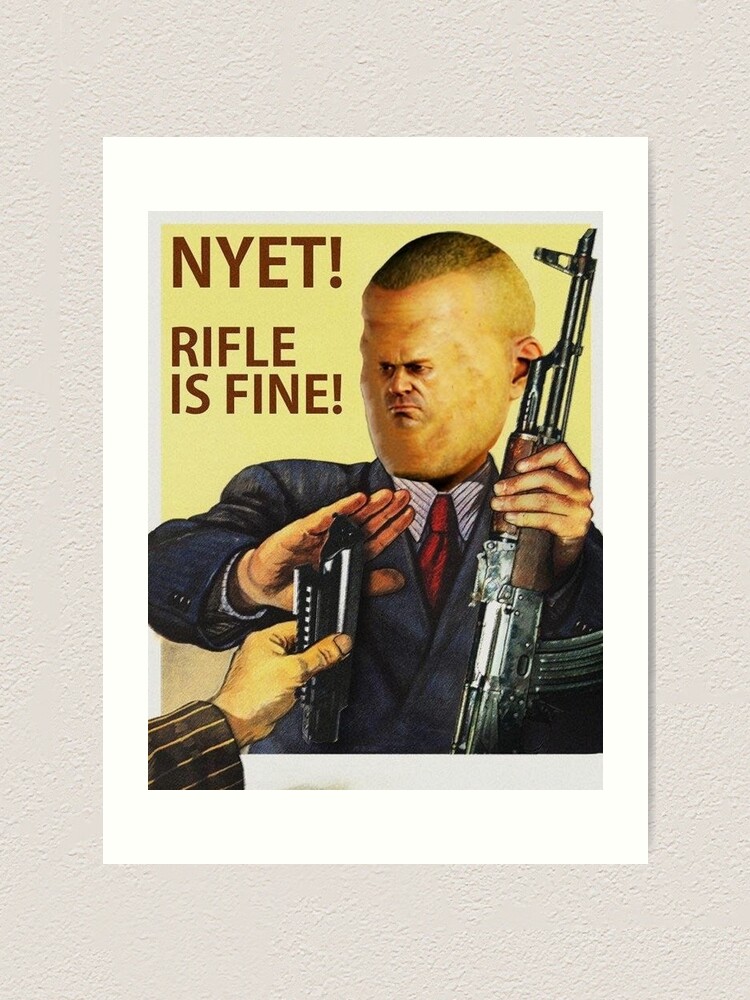 "Escape from Tarkov - BEAR NYET" Art Print by Paulie-Wallie | Redbubble