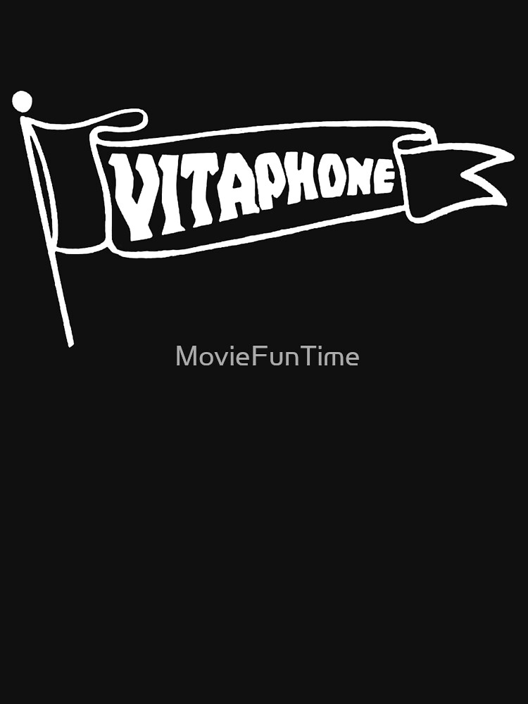 "Vitaphone Logo" T-shirt for Sale by MovieFunTime | Redbubble ...
