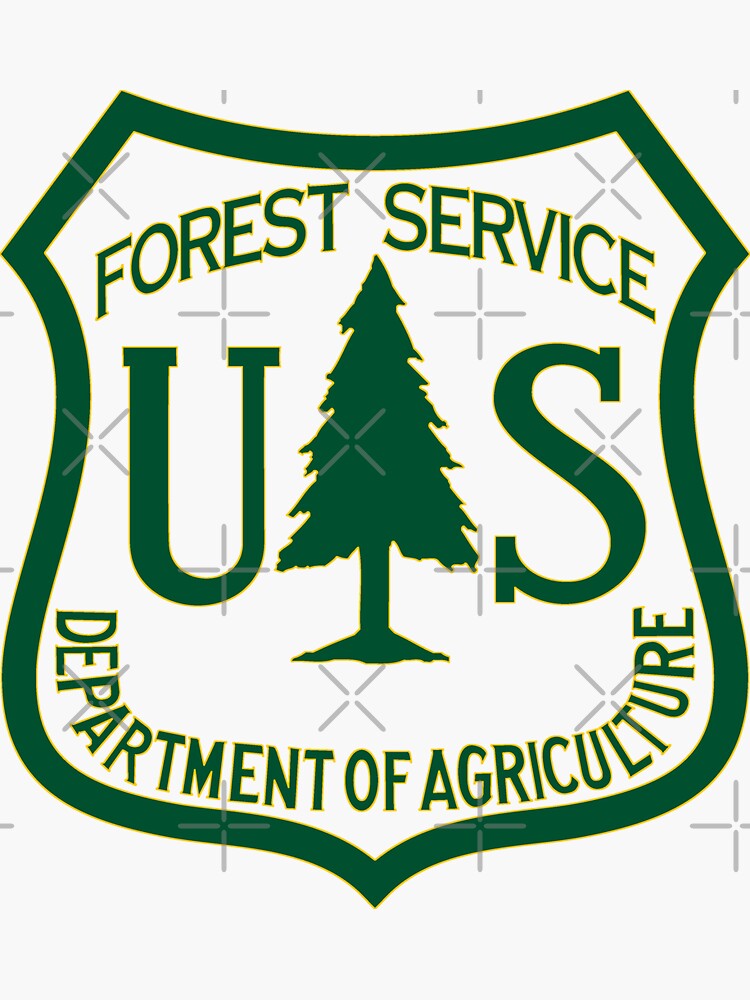 "U.S. Forest Service Logo (Green/Transparent)" Sticker for Sale by ...