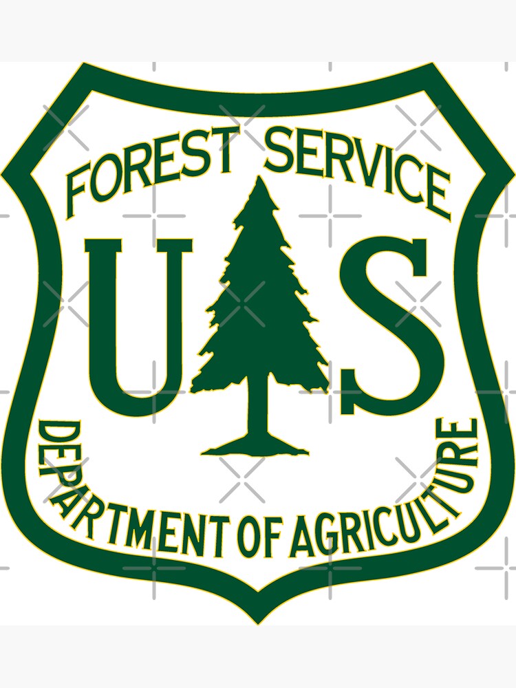 "U.S. Forest Service Logo (Green/Transparent)" Magnet by enigmaticone ...