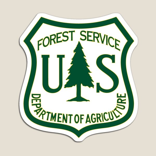 "U.S. Forest Service Logo (Green/Transparent)" Magnet by enigmaticone ...