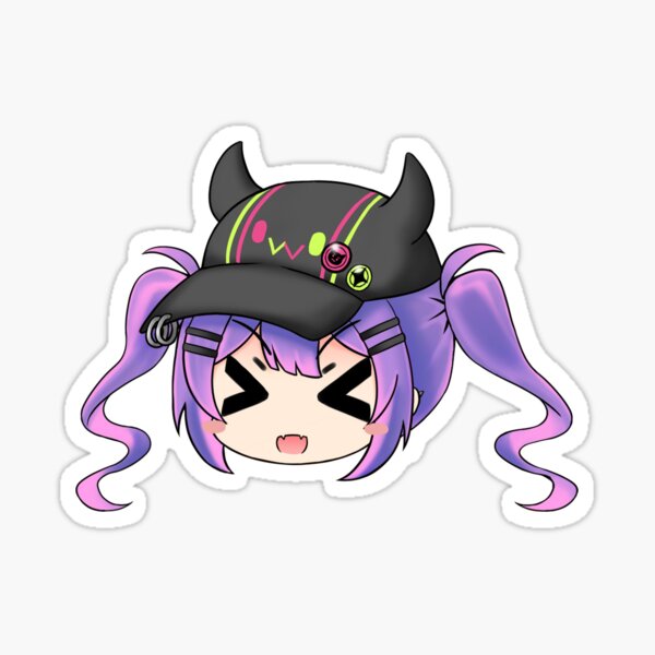 "Tokoyami Towa Chibi" Sticker by ace1021 | Redbubble