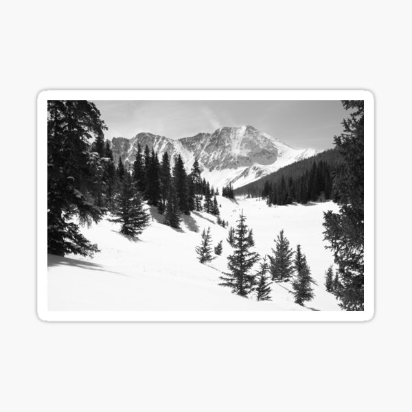"The High Country" Sticker for Sale by glasere | Redbubble