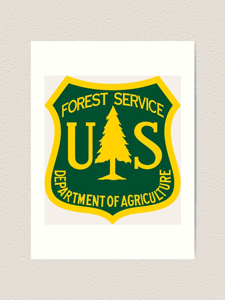 "U.S. Forest Service Logo (Traditional)" Art Print by enigmaticone ...