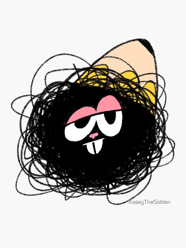"Tracy's Scribble Head" Sticker for Sale by KaseyTheGolden | Redbubble