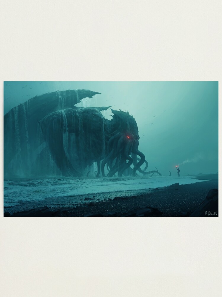 "Cthulhu Awakens" Photographic Print for Sale by Andree Wallin | Redbubble