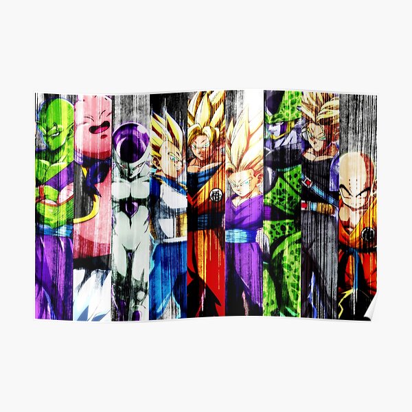 "Dragon-ball z - vegito - vegetto" Poster by yeraygaspar | Redbubble