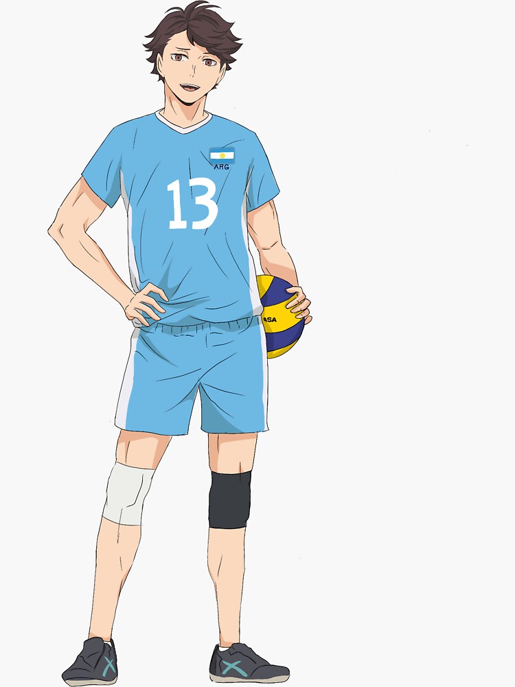 "Oikawa (Argentina)" Sticker for Sale by eir0p | Redbubble
