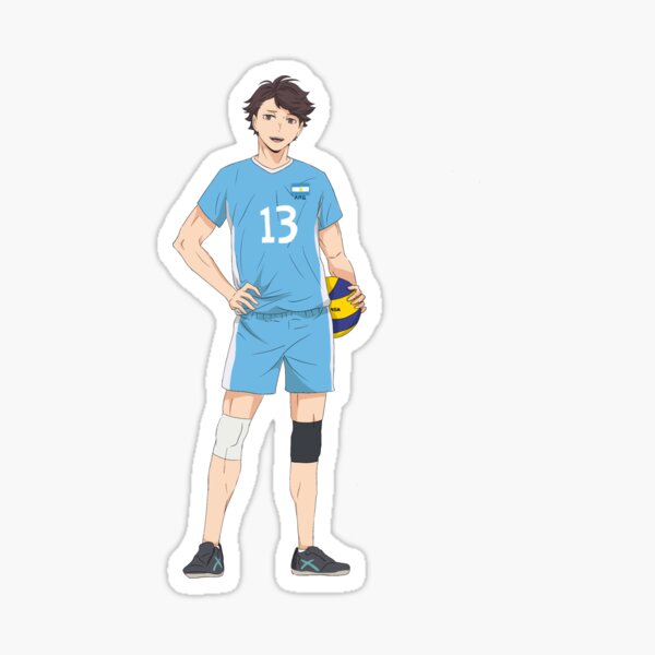 "Oikawa (Argentina)" Sticker for Sale by eir0p | Redbubble