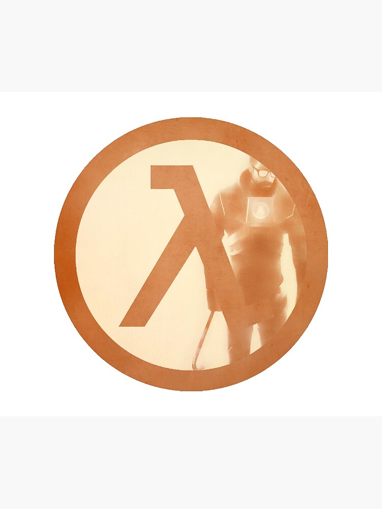 "Half-Life (Gordon Freeman Retro Style Logo)" Art Print by Hubbleteer ...