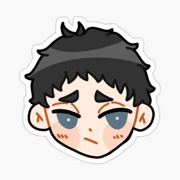 Haikyuu Shy Akaashi Sticker For Sale By Stupidvin Redbubble