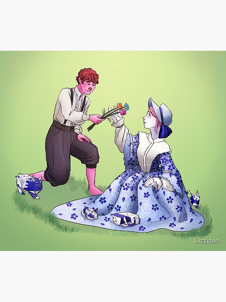 "Primsy and Liam: A Day in the Garden" Photographic Print for Sale by ...