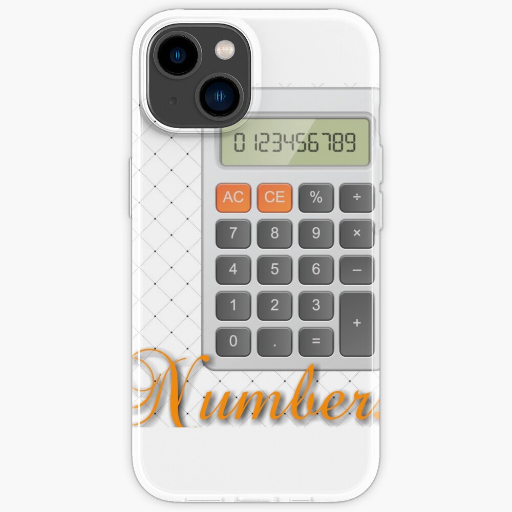 "CALCULATOR" iPhone Case for Sale by rsalokhe | Redbubble
