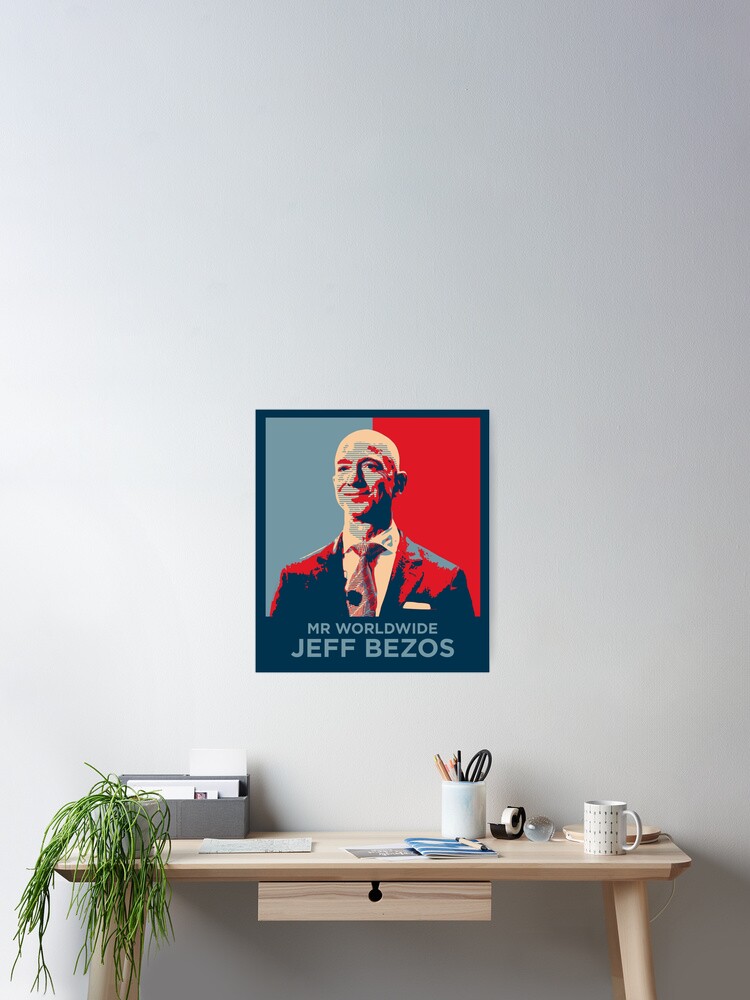 "JEFF BEZOS vintage" Poster for Sale by Tmast20 | Redbubble