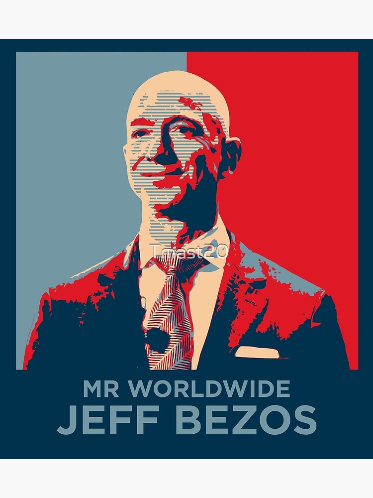 "JEFF BEZOS vintage" Poster for Sale by Tmast20 | Redbubble