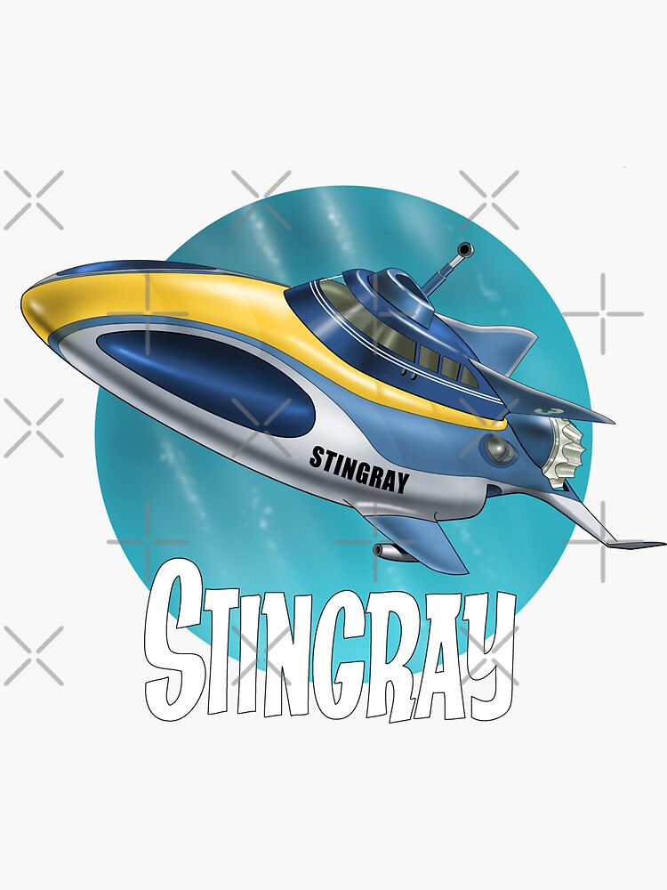 "Stingray" Sticker for Sale by RichardFarrell | Redbubble