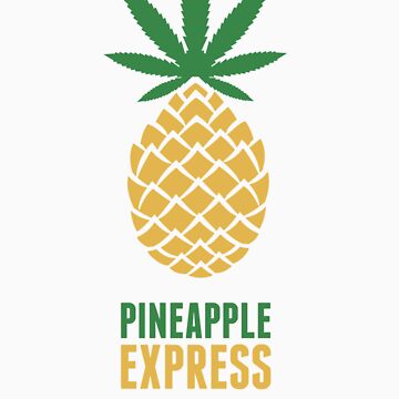 "Pineapple Express" Sticker for Sale by Matt Owen | Redbubble