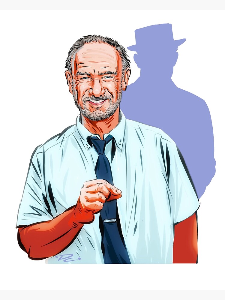 "Gene Hackman - An illustration by Paul Cemmick" Art Print for Sale by ...