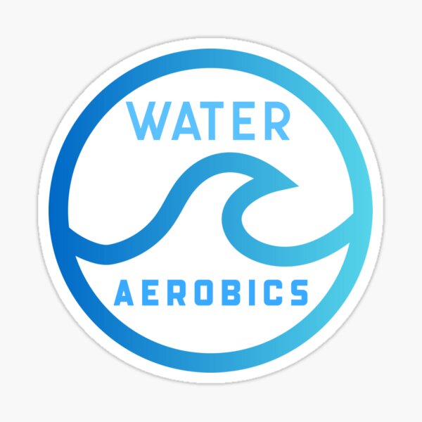 Water Aerobics Stickers | Redbubble