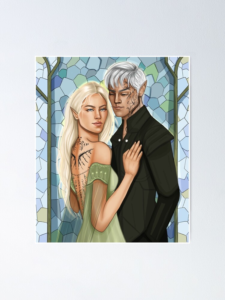 "Rowan & Aelin" Poster for Sale by 0oellieo0 | Redbubble