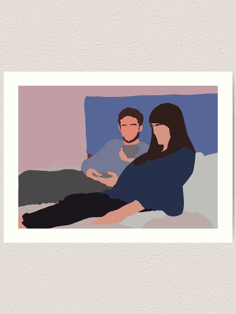 "fitzsimmons pregnant with alya fitz giving simmons teaaaa" Art Print ...
