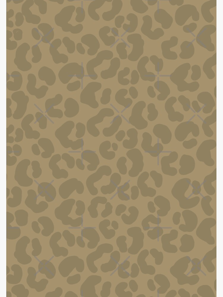 "Military green jaguar pattern with light background" Sticker by ...
