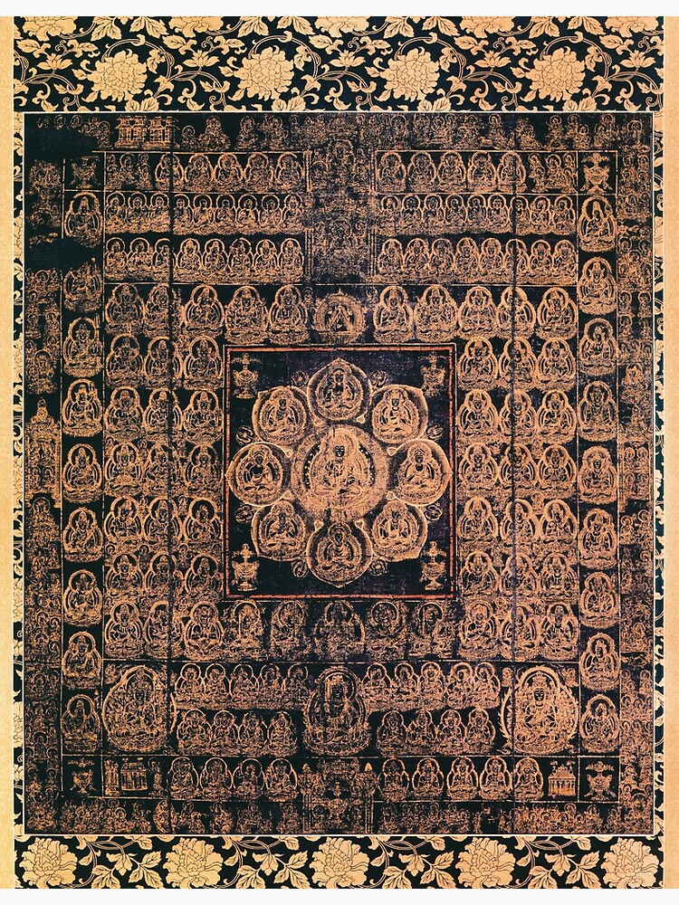 Lámina fotográfica « Mandala de la matriz del mundo (Garbhadhatu ...