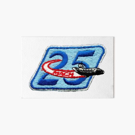 "The Mach 25 Patch" Art Board Print for Sale by Quatrosales | Redbubble