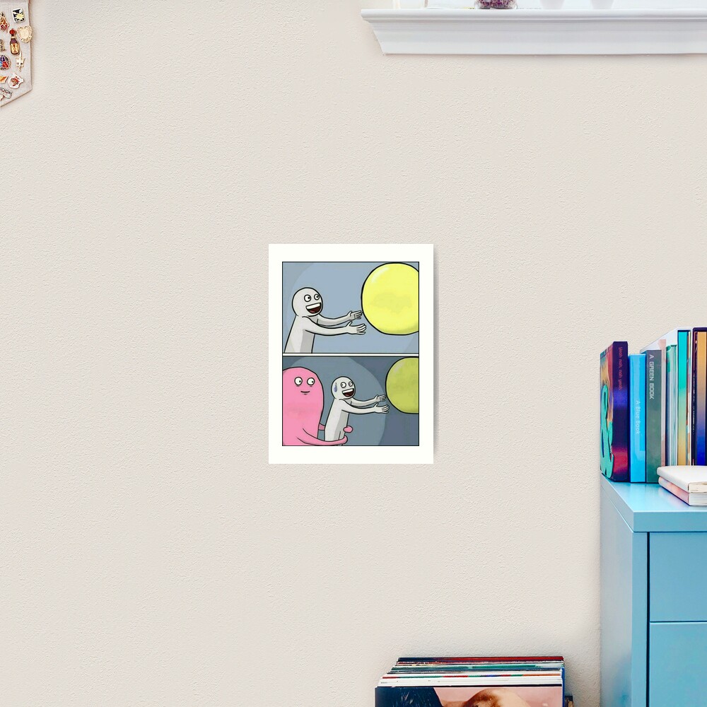 "Hugging Meme" Poster for Sale by BukLauDesu | Redbubble