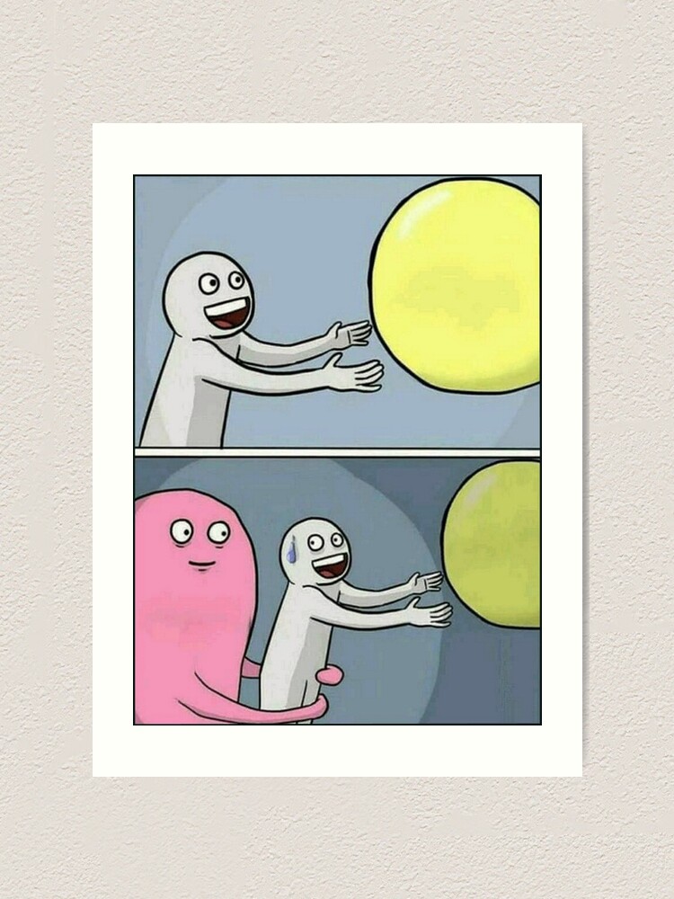 "Hugging Meme" Art Print for Sale by BukLauDesu | Redbubble