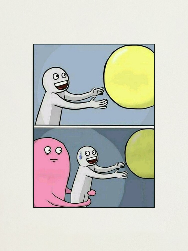 "Hugging Meme" Photographic Print for Sale by BukLauDesu | Redbubble