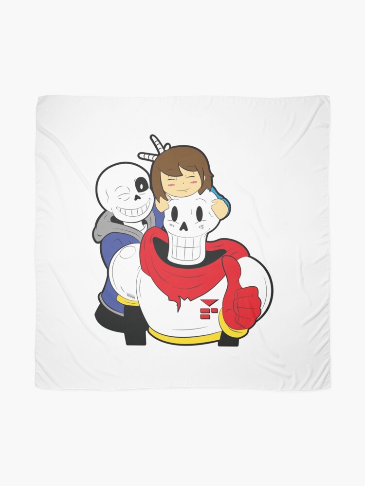 "Undertale Sans and Papyrus" Scarf by ZARIAA | Redbubble