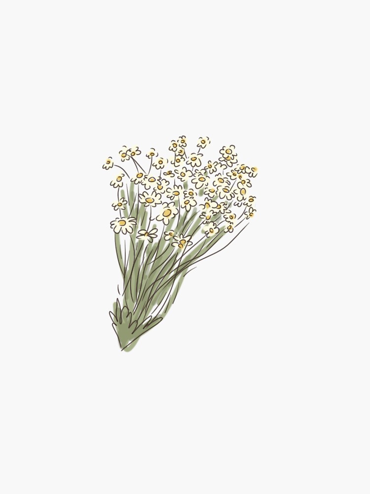 "Cottagecore flowers" Sticker for Sale by animefleur | Redbubble