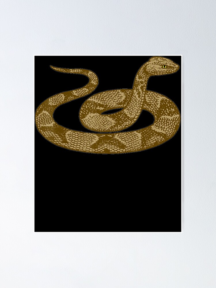 "Copperhead Snake" Poster by AsuRyzaev | Redbubble