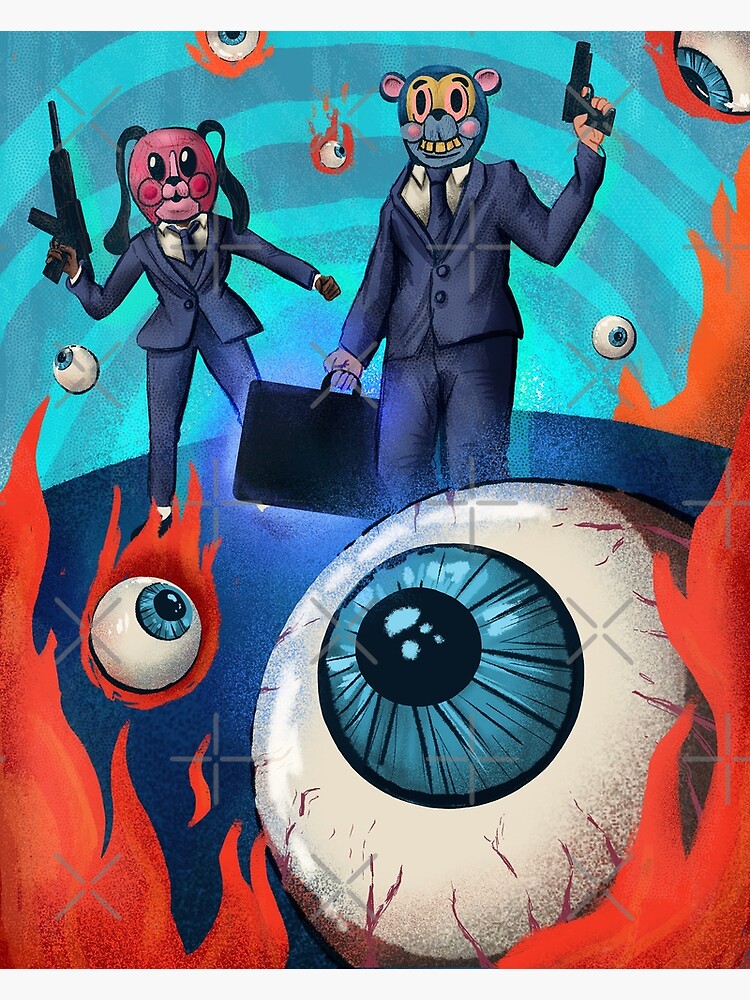 "Hazel & Chacha Umbrella Academy" Poster by strangedeebee | Redbubble