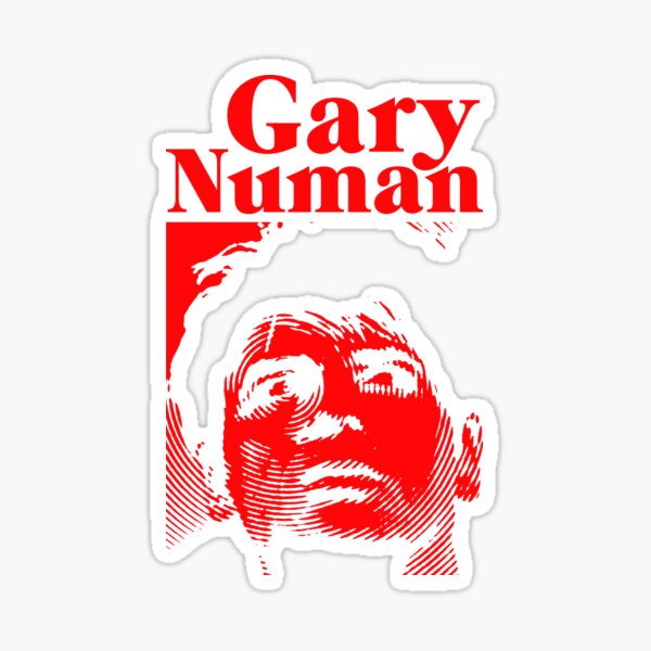 "GARY NUMAN - TUBEWAY ARMY - REPLICAS" Sticker for Sale by defzqikhan ...