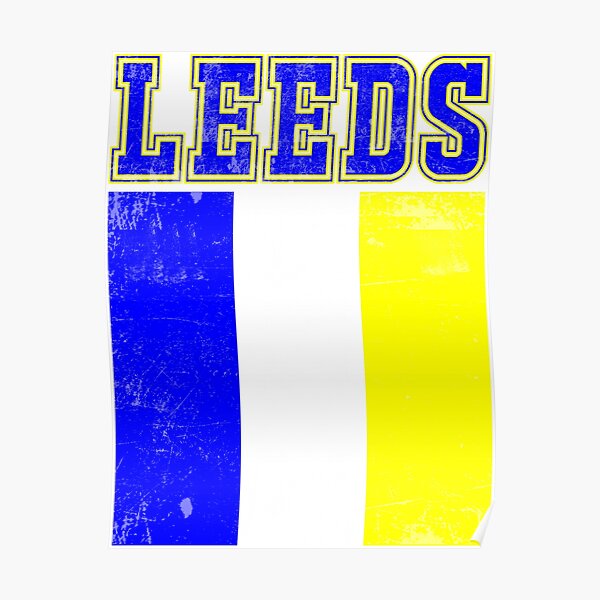 "Leeds" Poster by Sporkdesign | Redbubble