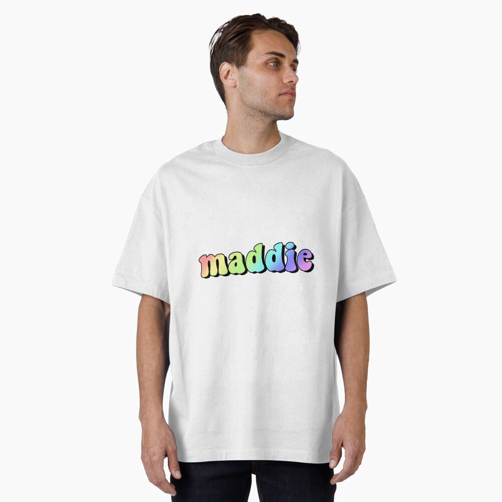 "aesthetic rainbow maddie name" Sticker for Sale by STAR10008 | Redbubble