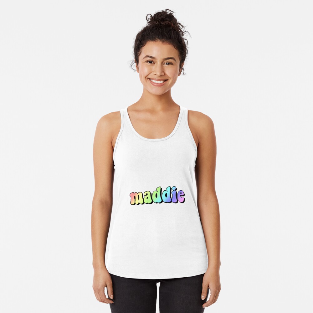"aesthetic rainbow maddie name" Sticker for Sale by STAR10008 | Redbubble