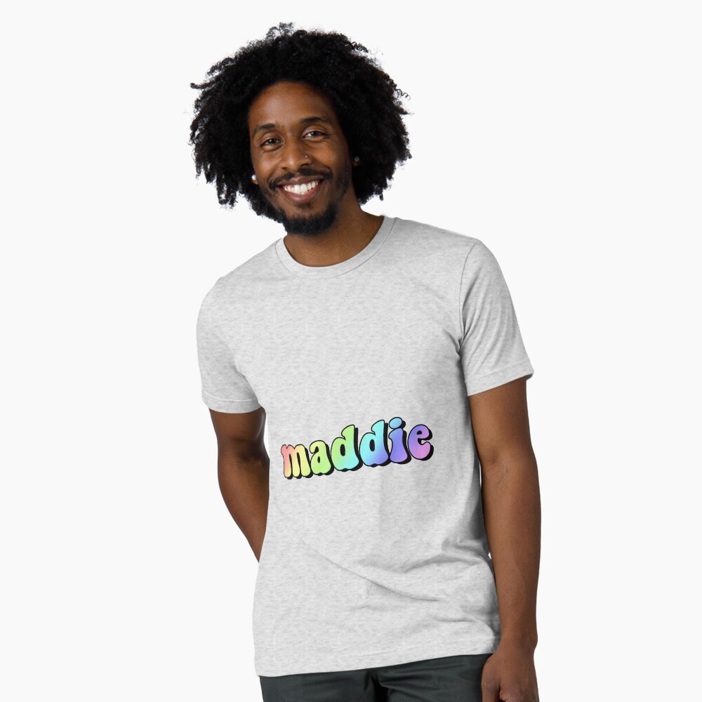 "aesthetic rainbow maddie name" Sticker for Sale by STAR10008 | Redbubble