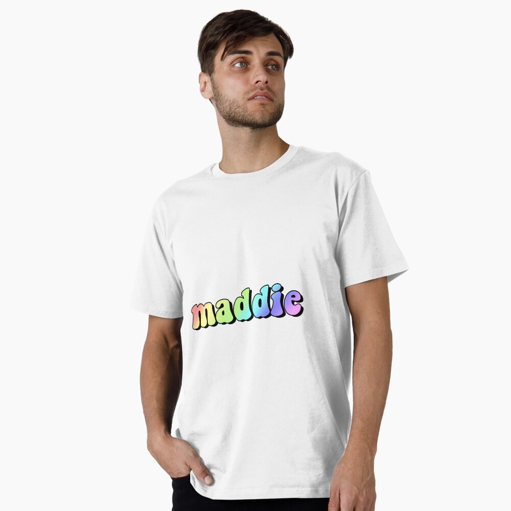 "aesthetic rainbow maddie name" Sticker for Sale by STAR10008 | Redbubble