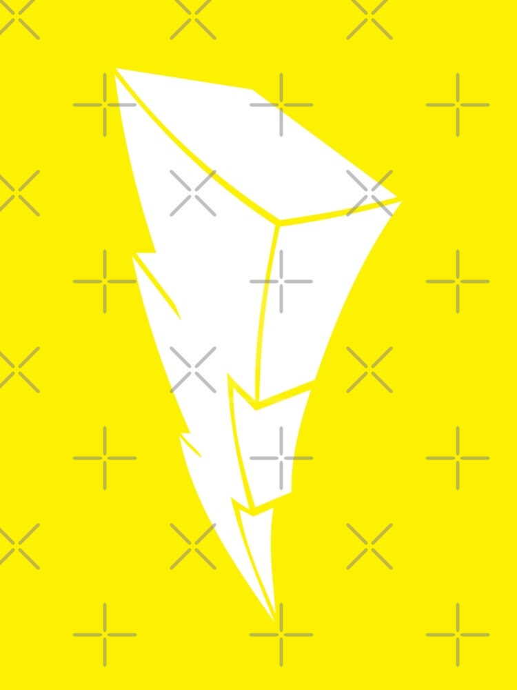 "Yellow Ranger Lightning Symbol" Poster by Ravensclaw3 | Redbubble