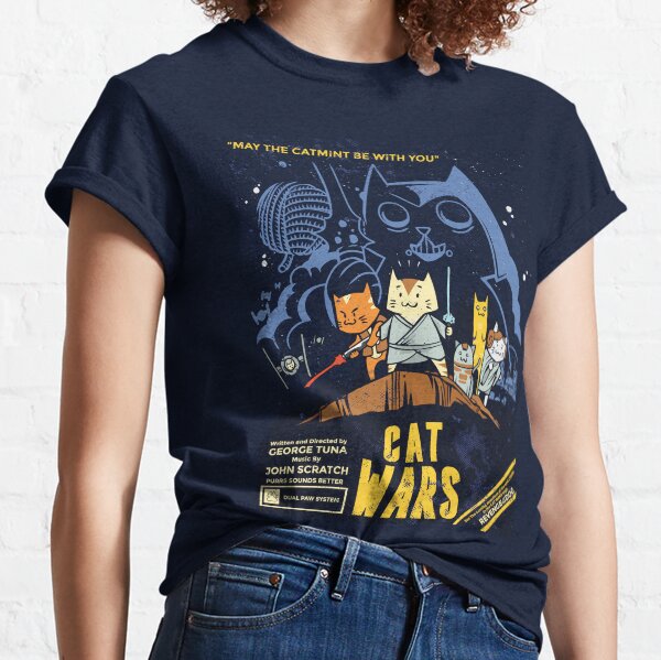 Star Wars Cat T Shirts for Sale Redbubble